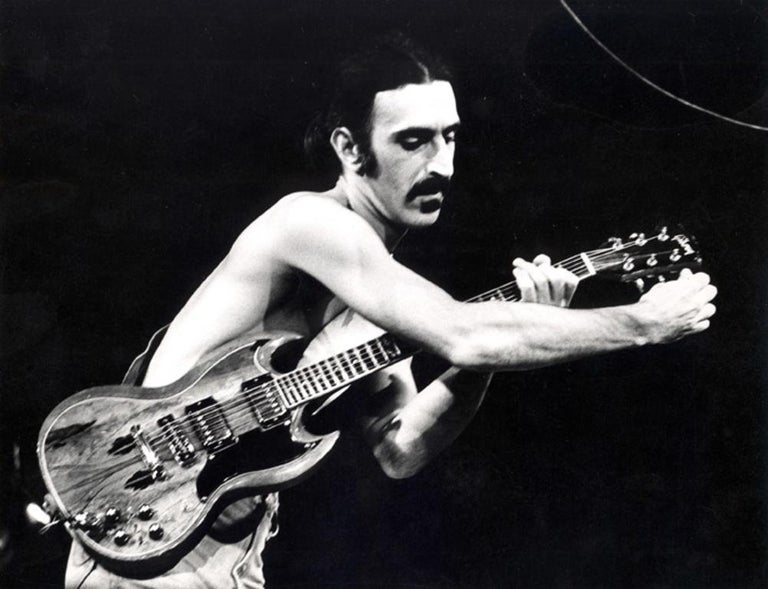 Christian Rose - Frank Zappa in 1978 Christian Rose Portrait Black and ...