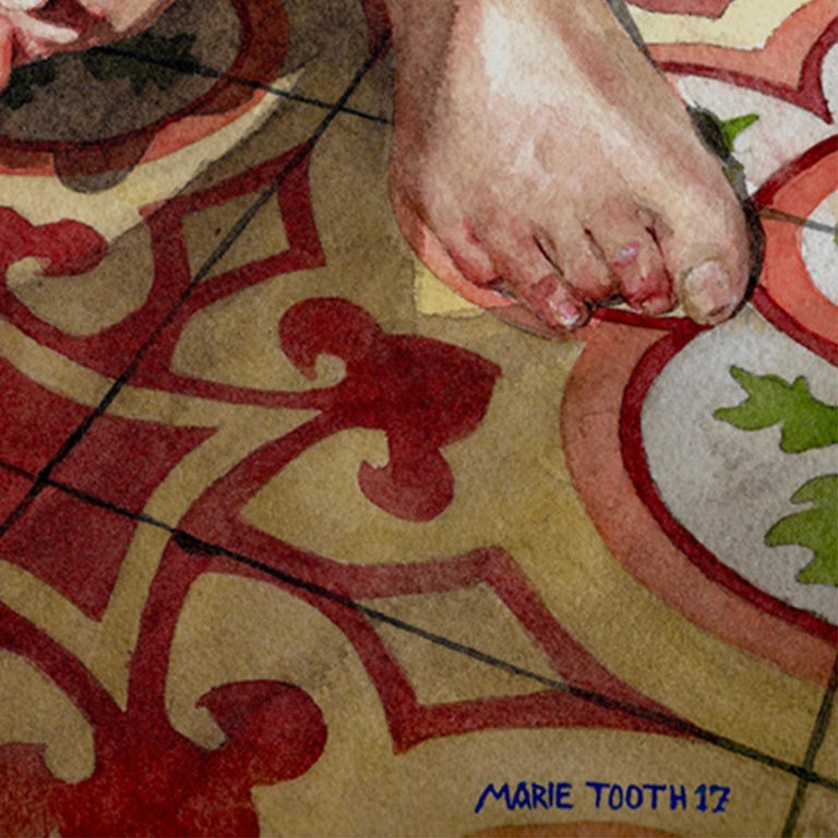 Marie Tooth - Barcelona - Watercolor Painting, Hyperrealism ...