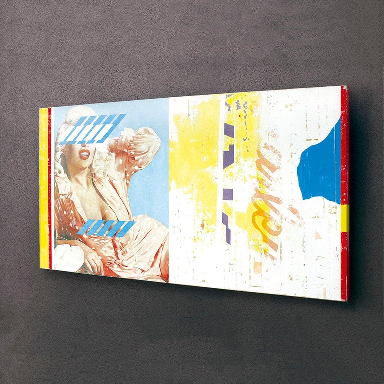 Kareem Rizk - Ice Blond - Collage, Mixed Media, Pin Up, Vintage ...