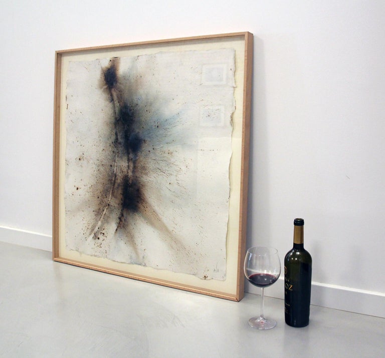 Enric Punsola - Increment II - Abstract Painting, Mixed Media ...