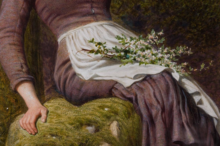 James Barnes - James Barnes (1870-1923) "Gathering May" An Exceptional ...