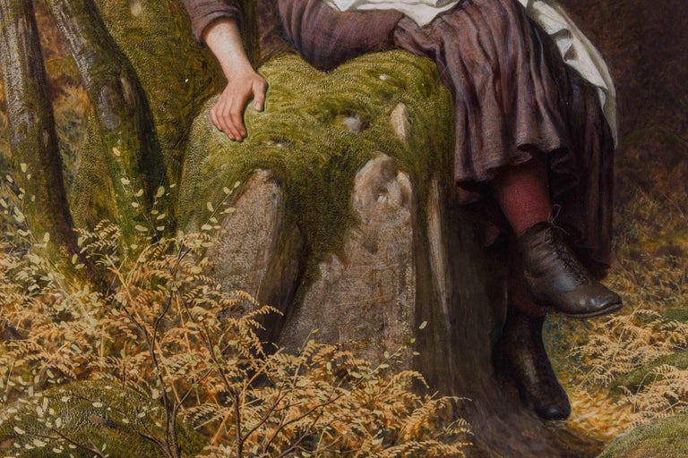 James Barnes - James Barnes (1870-1923) "Gathering May" An Exceptional ...