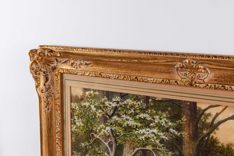 James Barnes - James Barnes (1870-1923) "Gathering May" An Exceptional ...