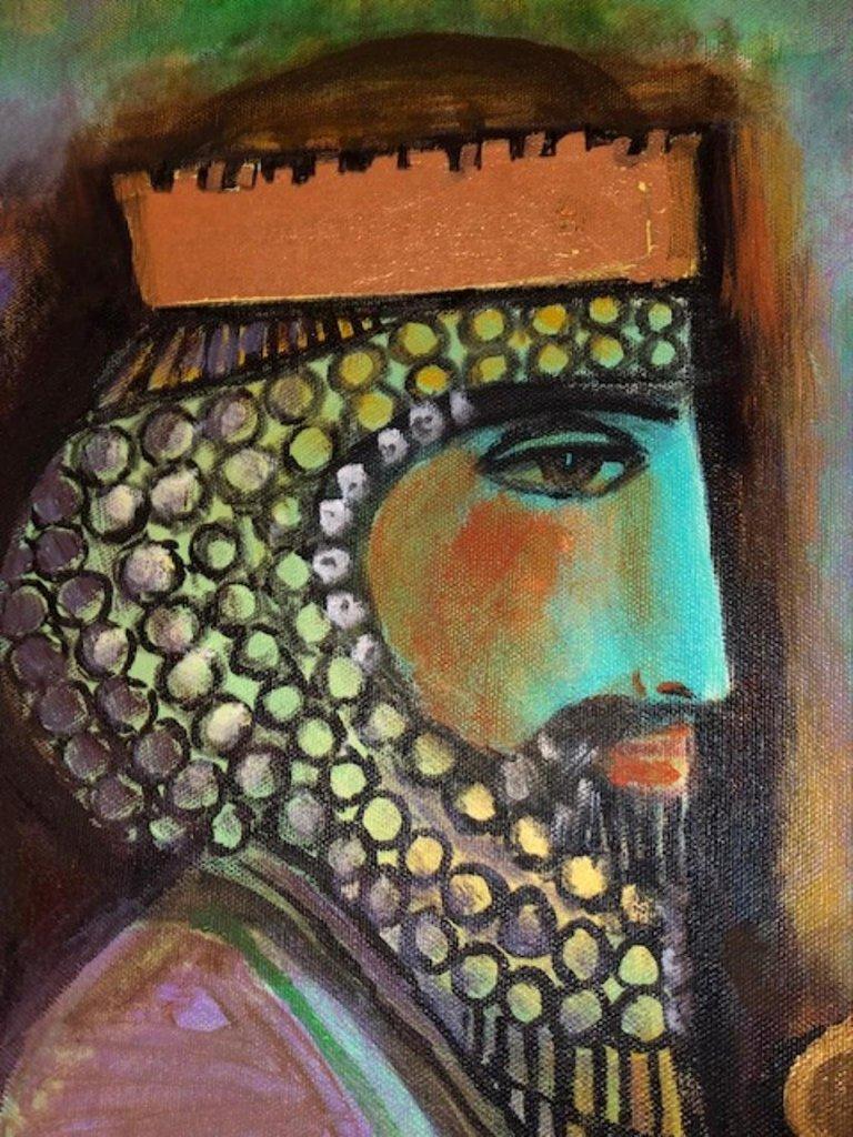 Nasser Ovissi - Nasser Ovissi, (Iranian, Born 1934) "Darius and Atossa ...