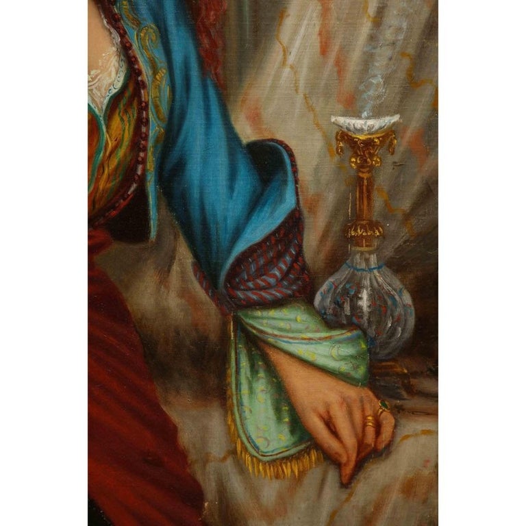 Oregon Wilson - Oregon Wilson "Gypsy Dancer" Orientalist Oil Painting ...