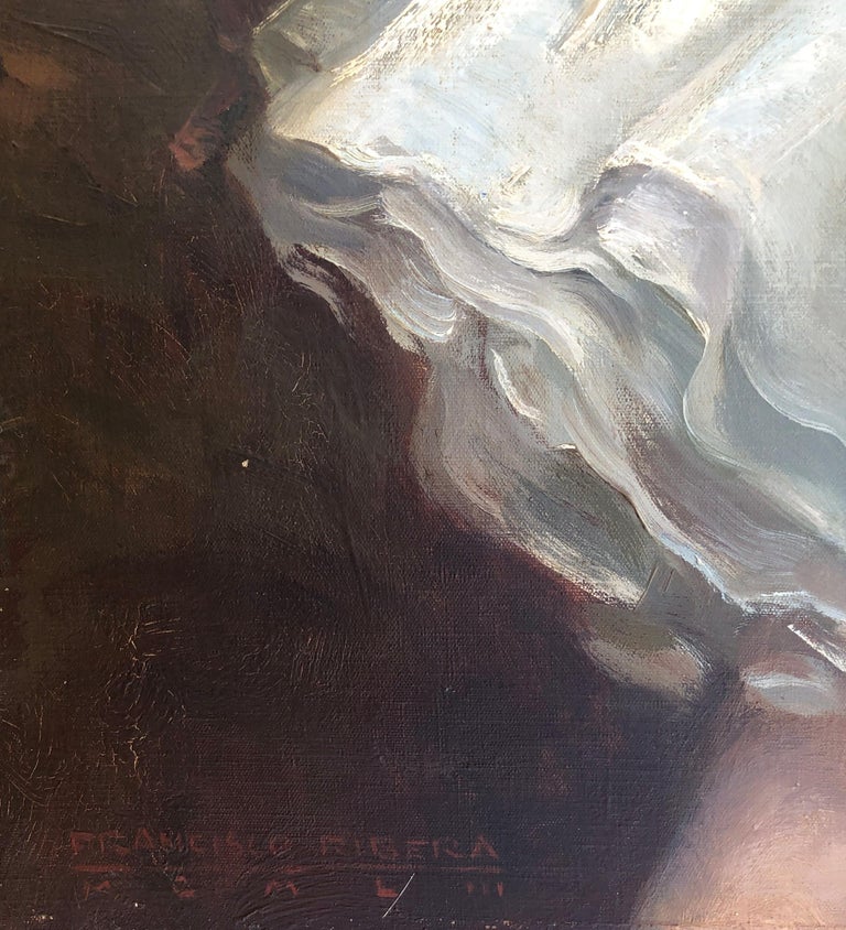 Francisco Ribera - Francisco Ribera ballet scene original oil canvas ...