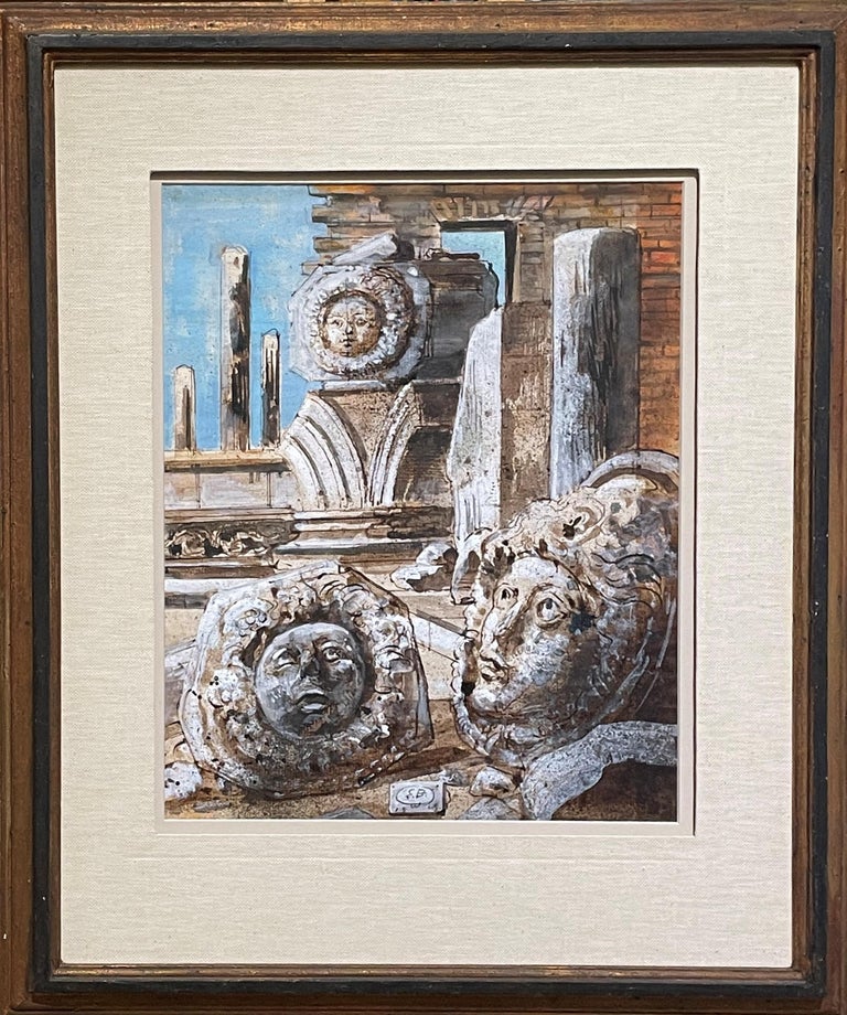 Eugene Berman - "Three Medusas," Eugene Berman, Surrealism, Greek Still ...