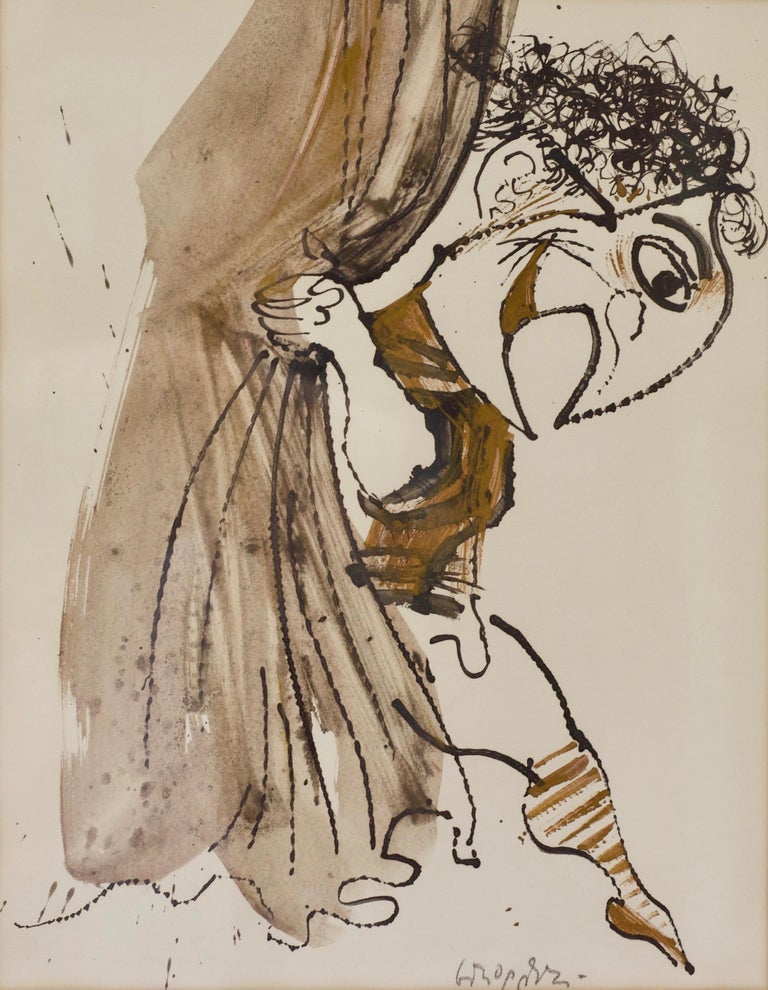 William Gropper - Actor WPA American Scene Mid 20th Century Social ...