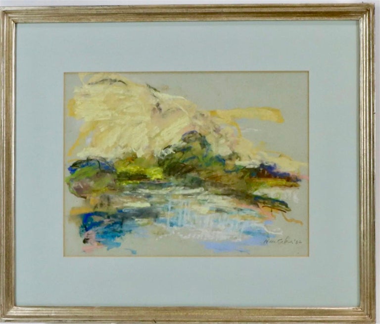 Robert Dash - Abstract Landscape Mid 20th Century Work on Paper ...