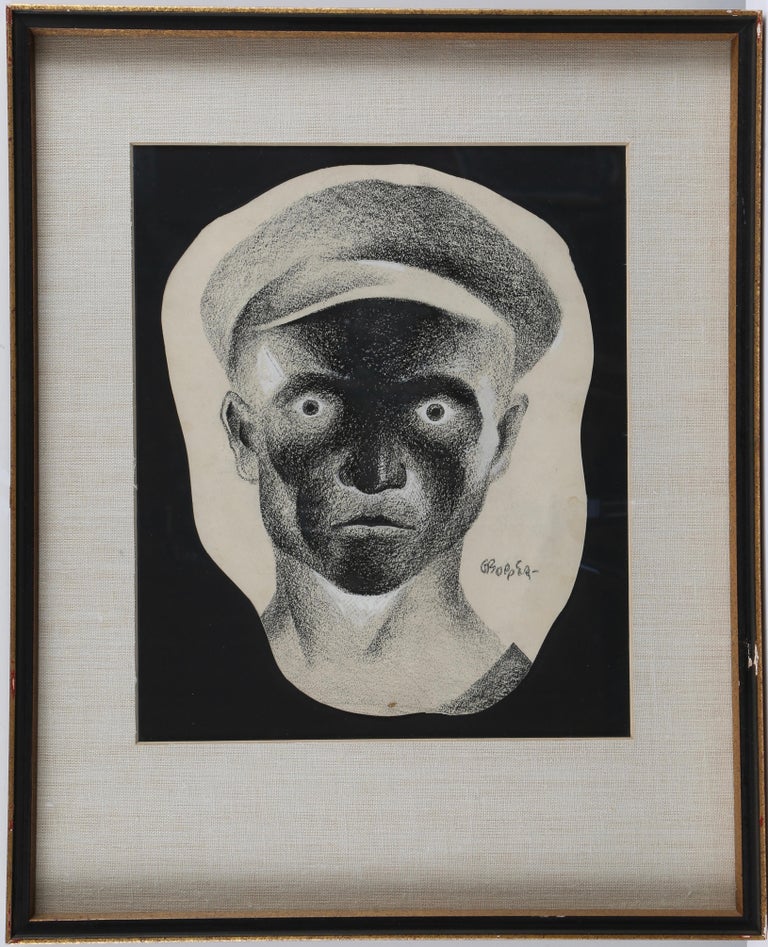 William Gropper - "Coal Miner" Mid 20th Century Social Realism WPA ...