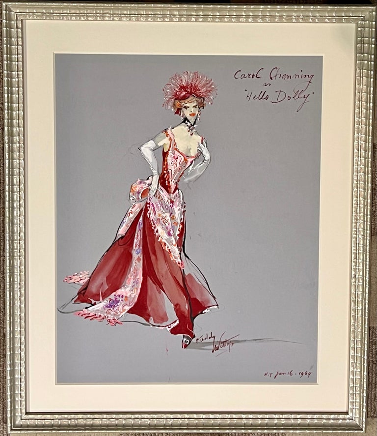 Freddy Wittop - Carol Channing "Hello Dolly!" Original Broadway Costume ...