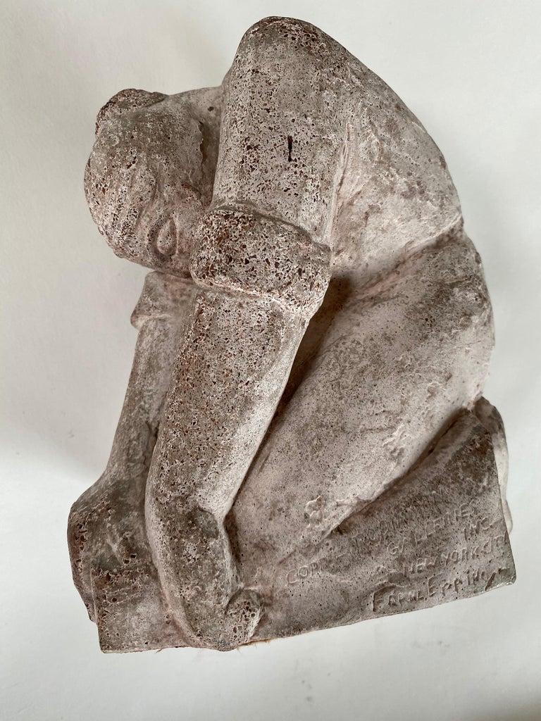 Franc Epping - WPA Cast Stone Sculpture Female Artist American ...