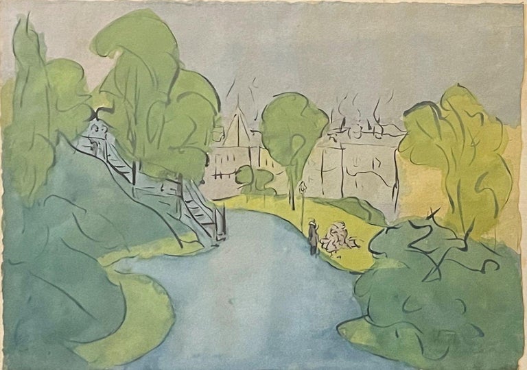 Wood Gaylor - "Morningside Park, New York City," Wood Gaylor, American ...