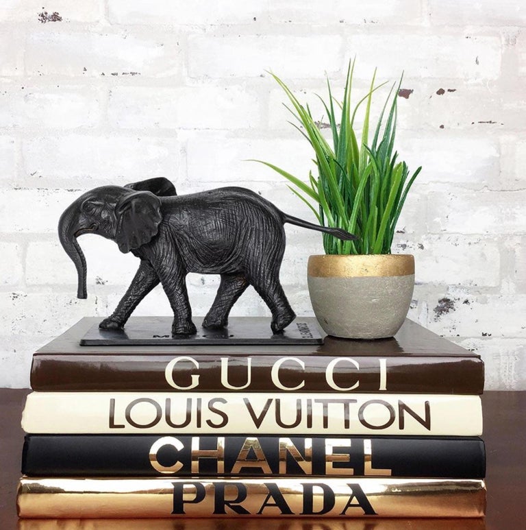 Gillie and Marc Schattner - Authentic Bronze Orphan Mbegu Elephant ...