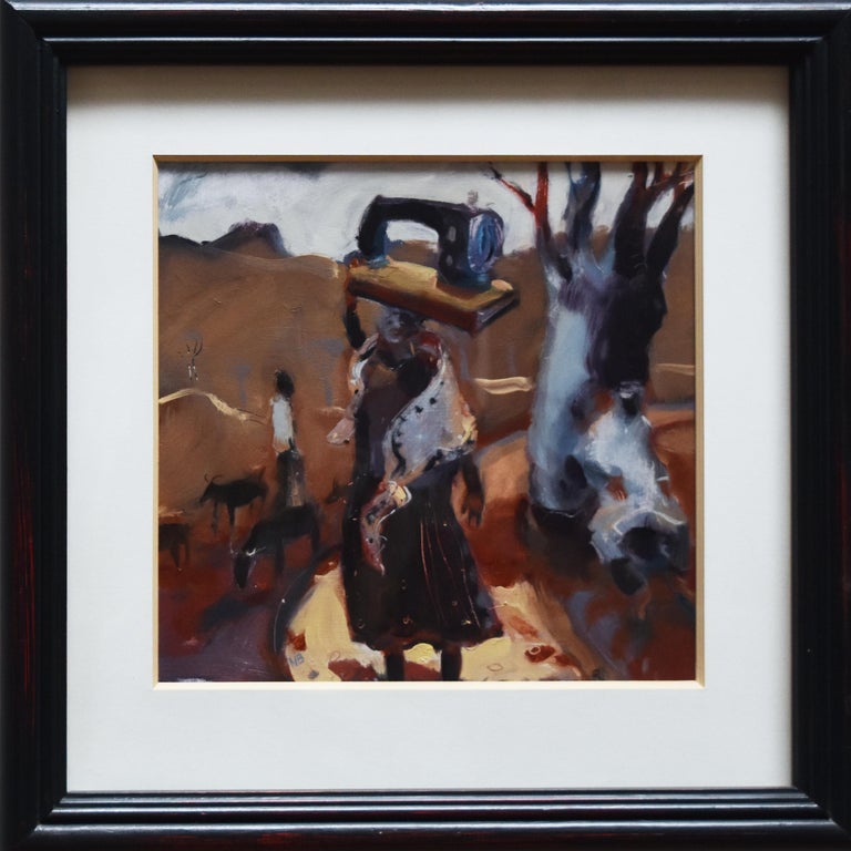 Nicola Bealing - The Sewing Machine by Nicola Bealing- Oil Paint ...