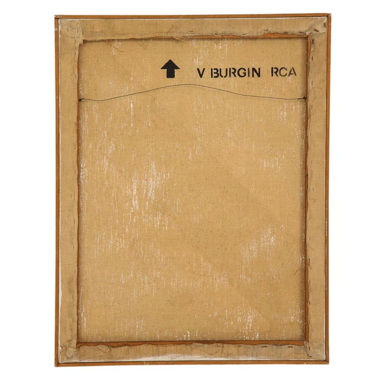 Victor Burgin - Untitled by Victor Burgin, Painting Color Field ...