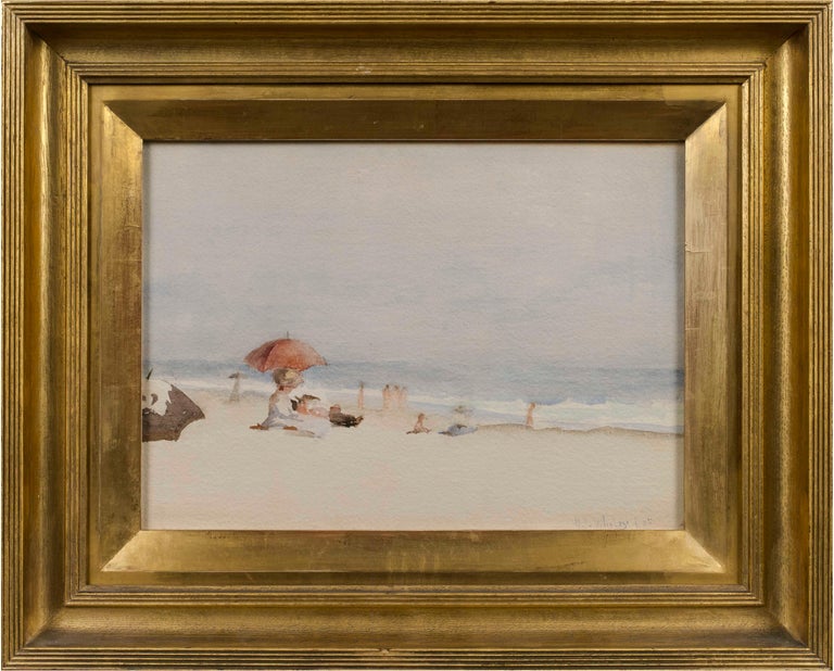M.J. Whaley - Beach Scene at Coney Island, 1905, by Miss. M.J. Whaley ...