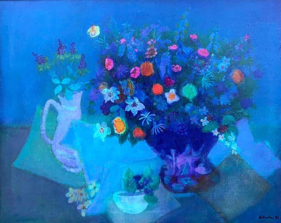 Gustav Likan - Floral Still Life at 1stDibs
