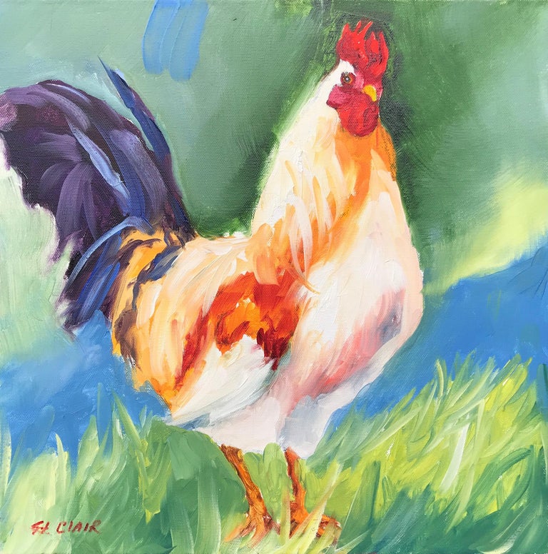 Linda St. Clair - Spring Rooster For Sale at 1stDibs