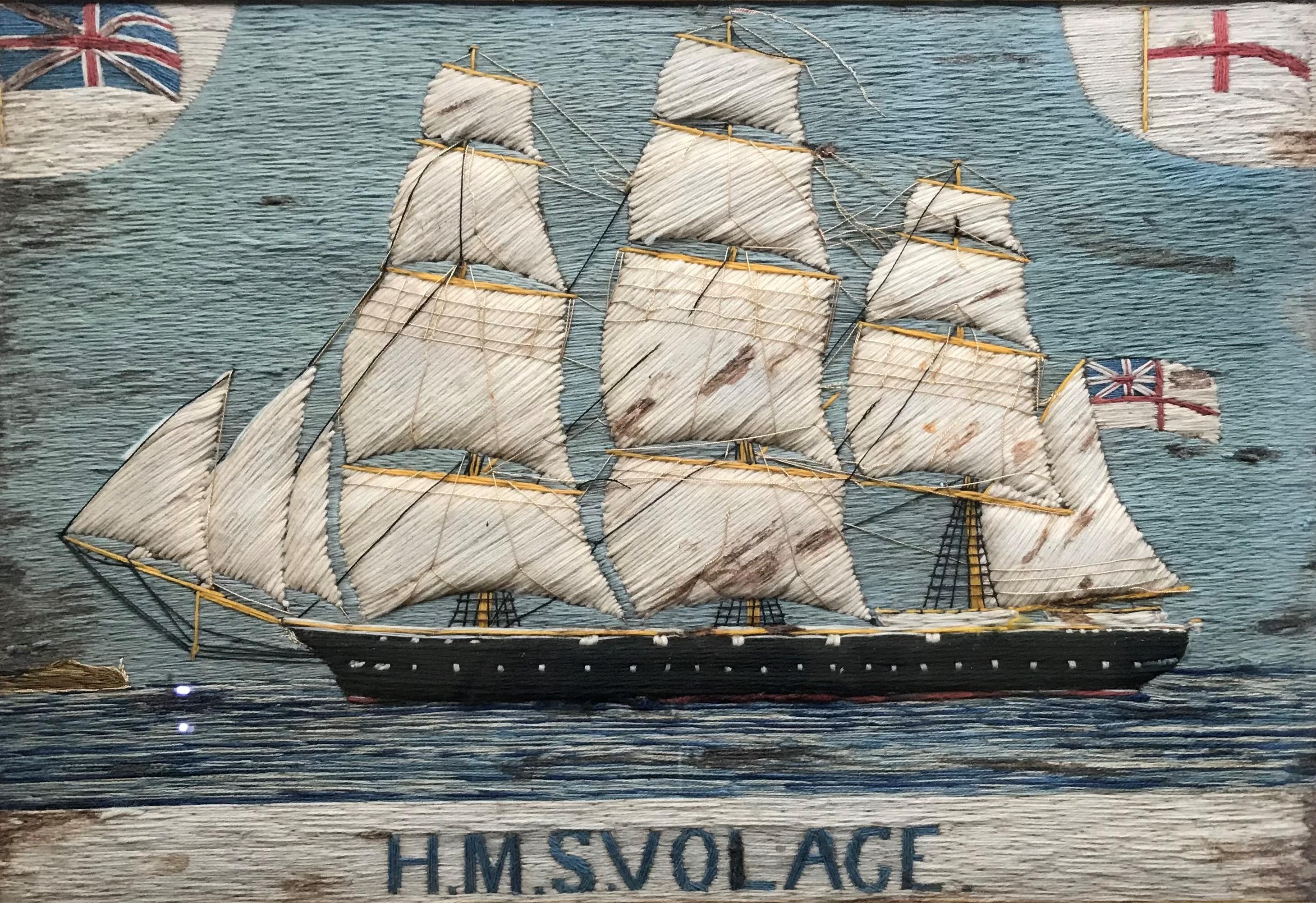Unknown - H.M.S Volage British Woolie 1869 For Sale at 1stDibs | hms ...
