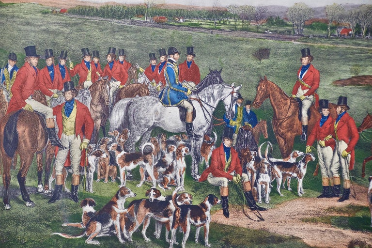 Francis Grant - Her Majesty's Stag Hounds on Ascot, A Colored 19th ...