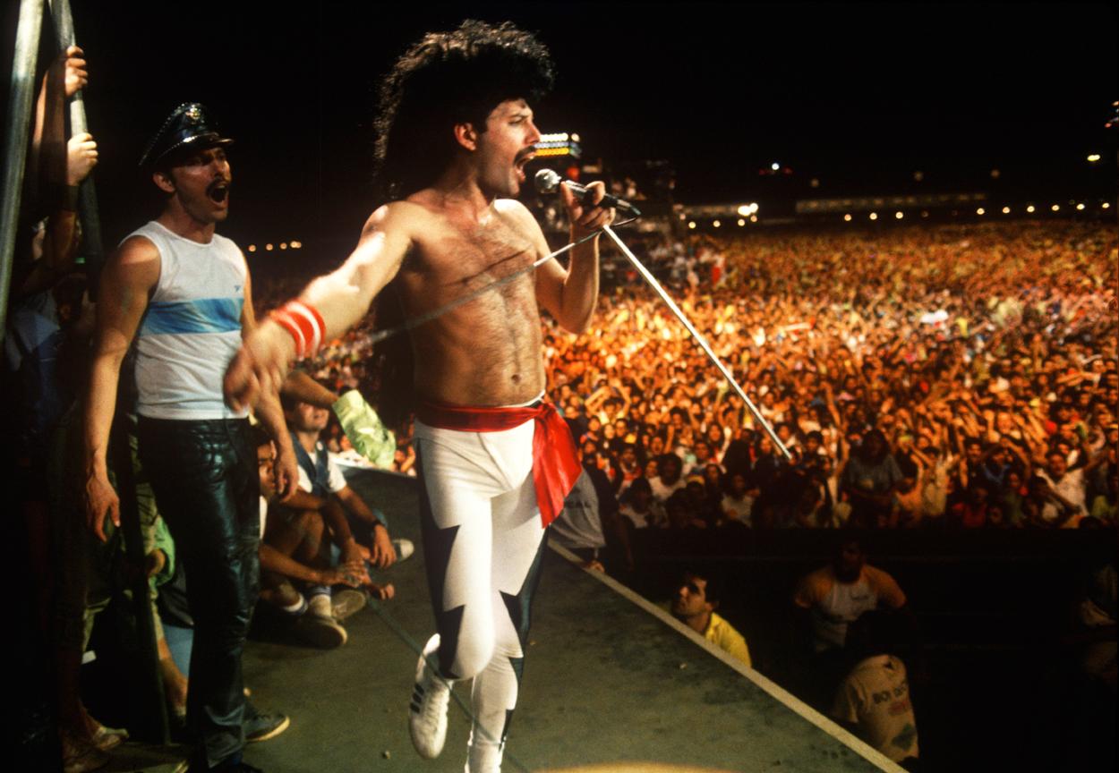 Richard Young - Freddie Mercury, Queen in Concert, Rock In Rio Festival ...