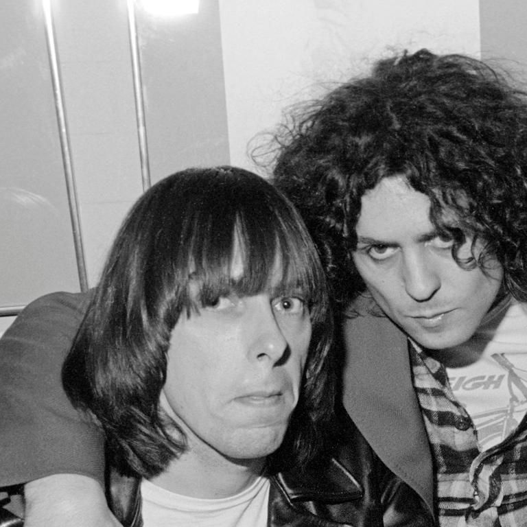 Richard Young - Johnny Ramone, Marc Bolan, Joey Ramone and Tommy Ramone ...