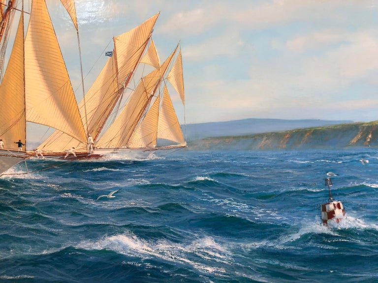 Shane Couch - Adela In Close Quarters Racing With Adversary Cowes, Oil ...