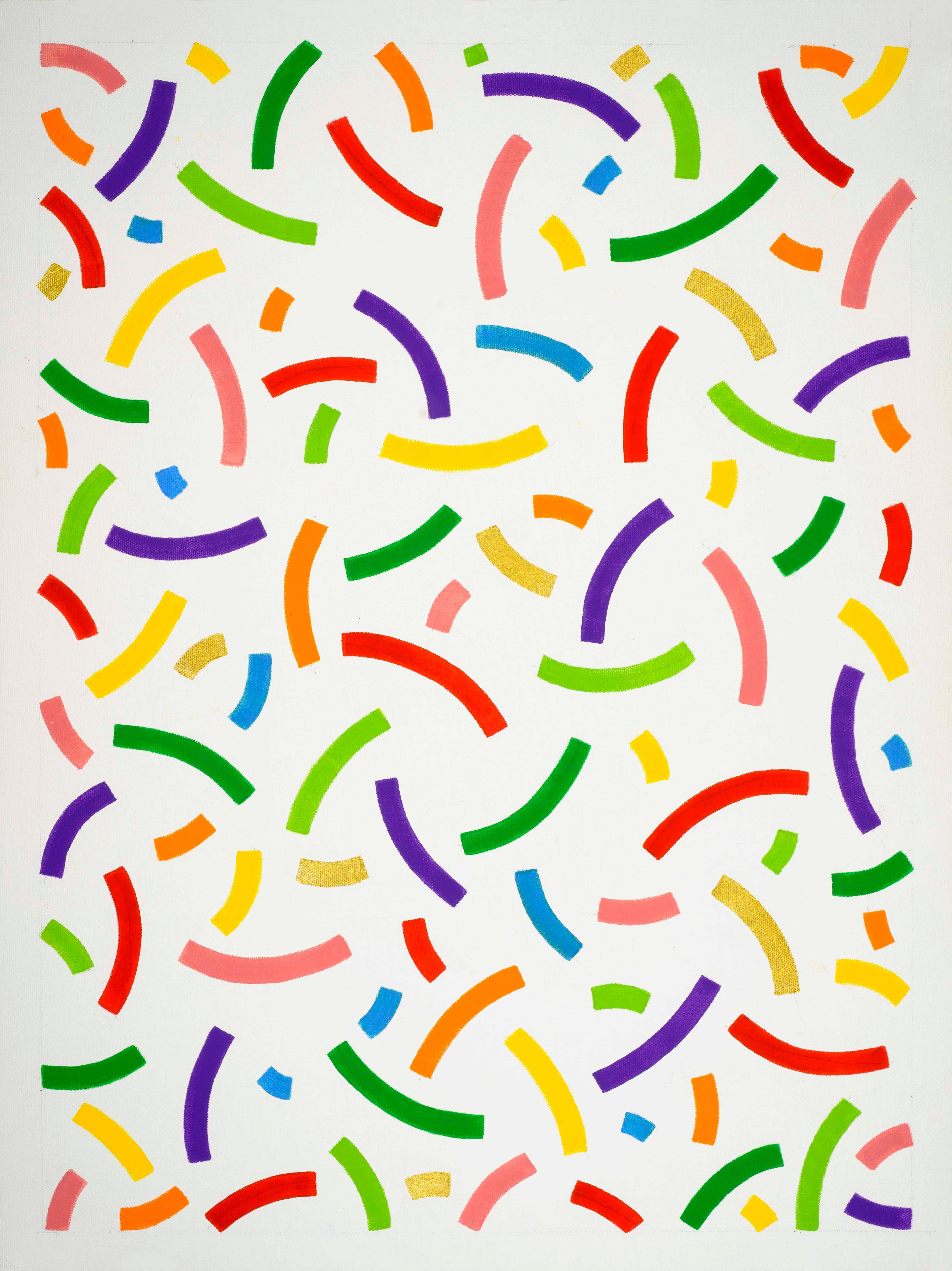 John Stephan - Disc Painting For Sale at 1stDibs