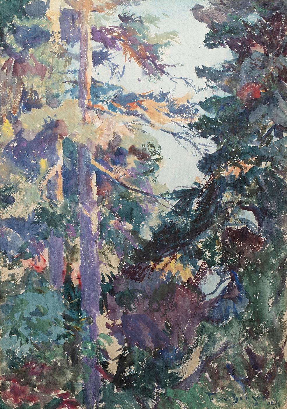 Felix Ferdinand Frederick Raffael Fielding - River Ouse Landscape ...