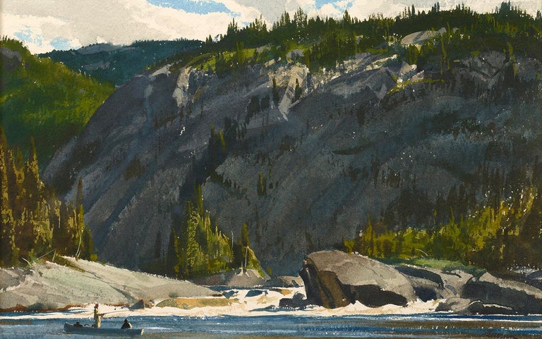 Ogden Minton Pleissner - Cran Serré, Rivière Moisie, Quebec For Sale at ...