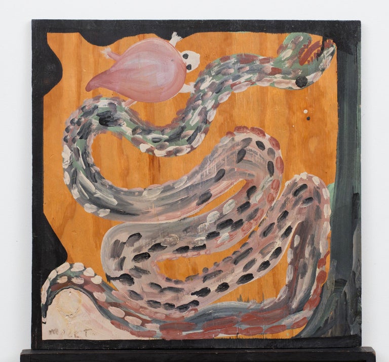 Mose Tolliver - Untitled (Snake and Turtle) Self-taught, Outsider Art ...