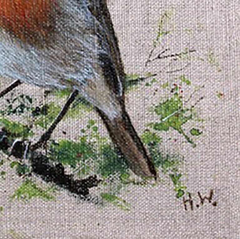 Helen Welsh - Robin on Linen at 1stDibs