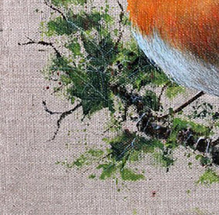 Helen Welsh - Robin on Linen at 1stDibs