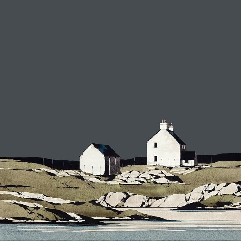 Ron Lawson - Mannal, Tiree - Signed, Limited Edition Print, Landscape ...