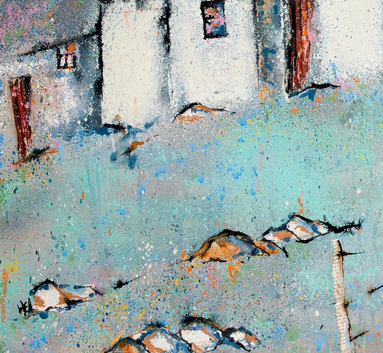 Helen Acklam - Crossbost 2 - Contemporary Landscape Painting by Helen ...