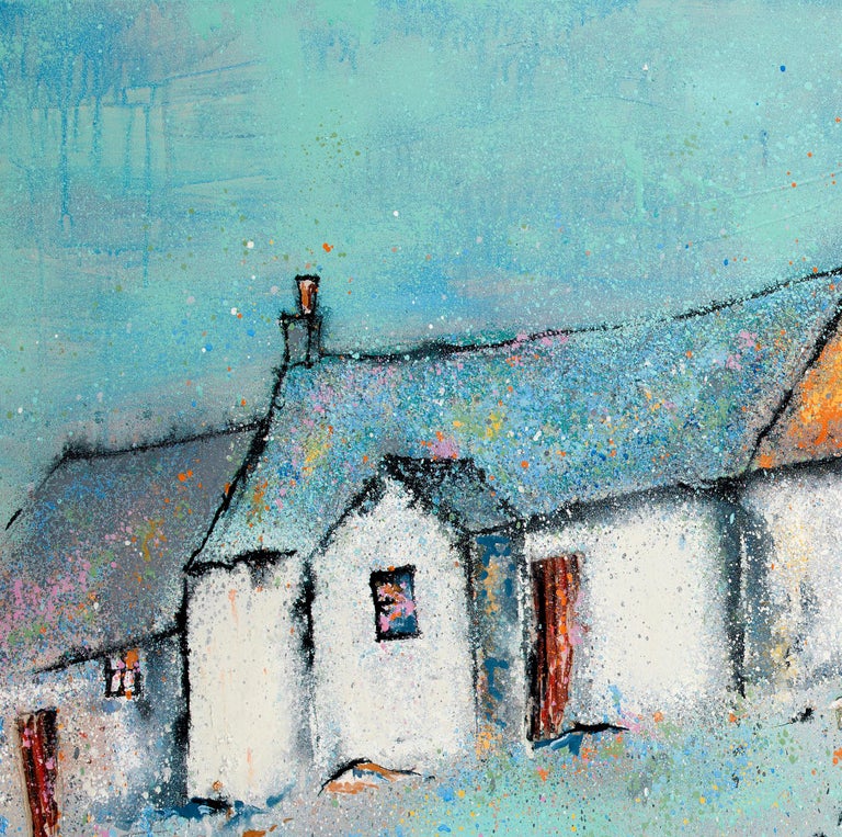 Helen Acklam - Crossbost 2 - Contemporary Landscape Painting by Helen ...