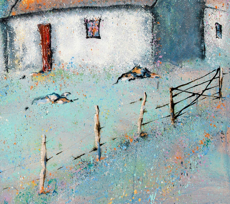 Helen Acklam - Crossbost 2 - Contemporary Landscape Painting by Helen ...