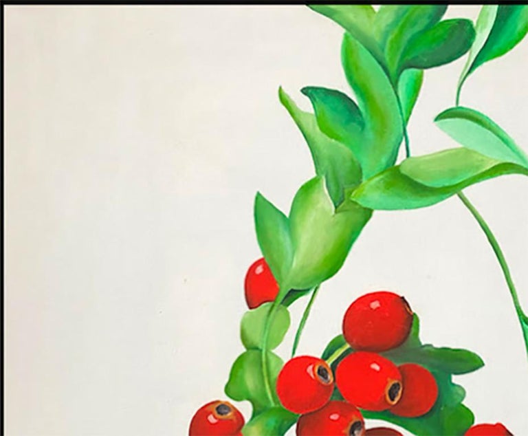 Katie Litton - Wishing Berrie - Contemporary Nature Painting by Katie ...