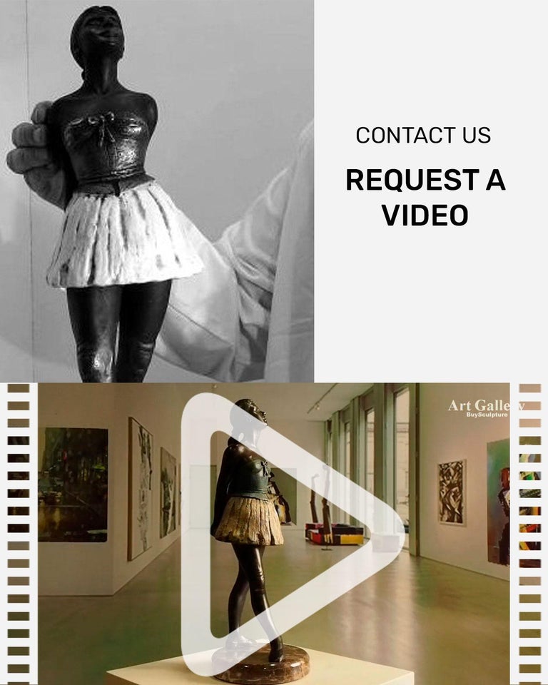 Martín Duque - Young Ballet Dancer - Martín Duque Impressionist Bronze ...