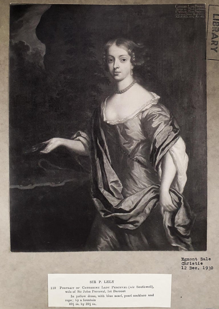 Portrait of Catherine, Lady Perceval (1637-1679) circa 1661 at 1stDibs