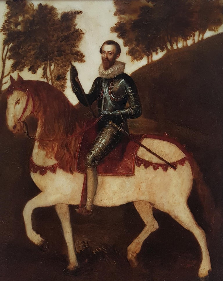 Equestrian Portrait of a Nobleman circa 1620 at 1stDibs