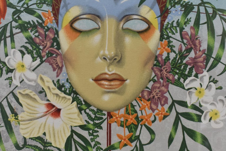 Mark E. van Epps - Flower Mask For Sale at 1stDibs