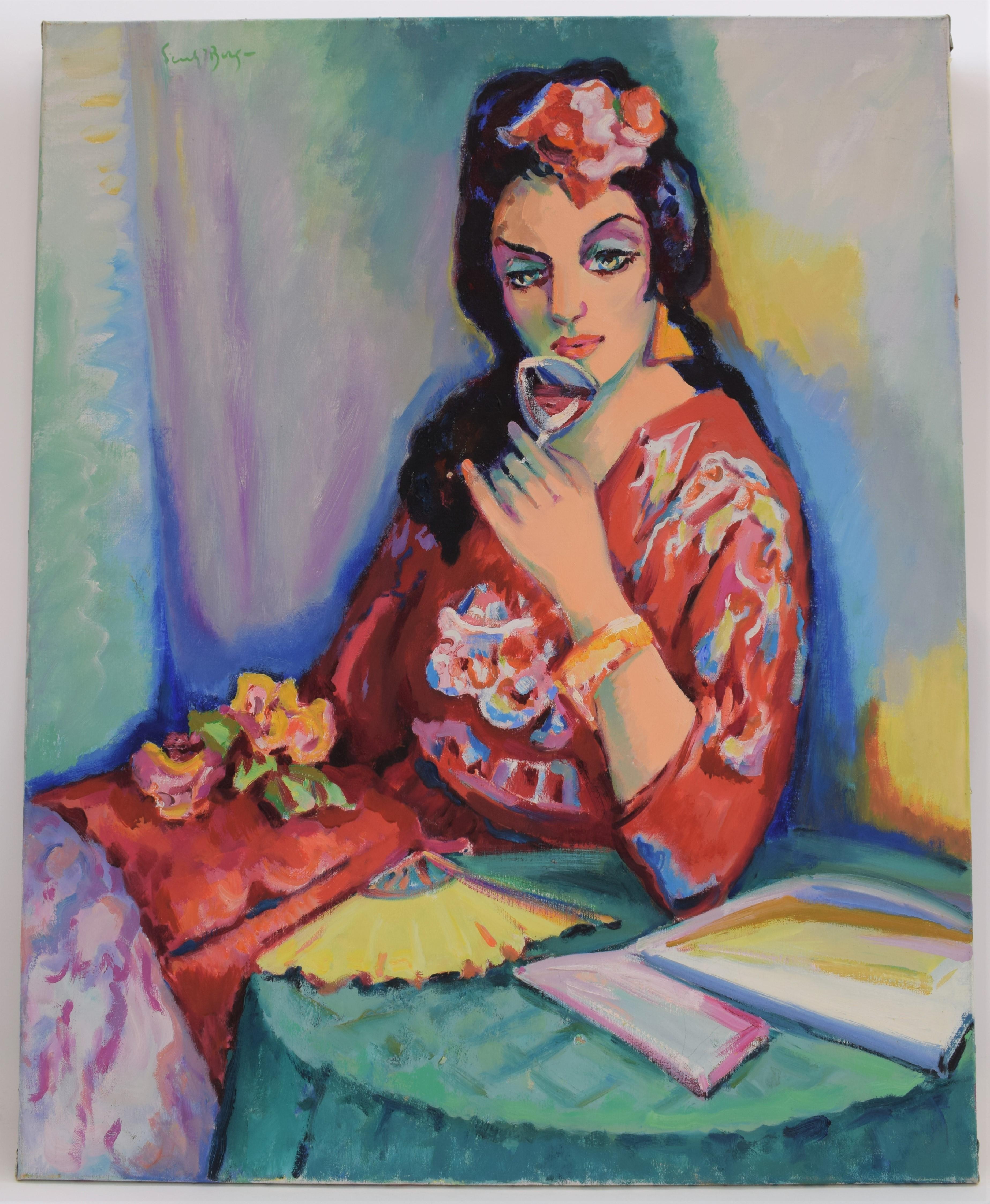 Olga Andrea Mathilde Lau - Study of a Young Woman at 1stDibs
