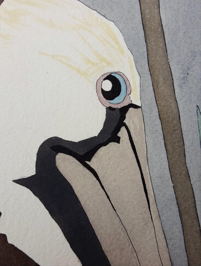 Dan Goad - Brown Pelicans at 1stDibs | d goad artist, dan goad artist ...