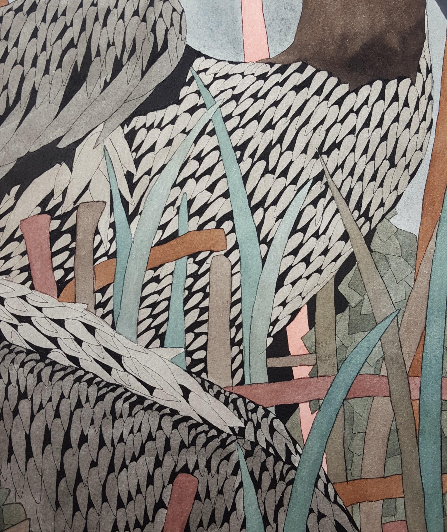 Dan Goad - Brown Pelicans at 1stDibs | dan goad, d goad artist, dan ...