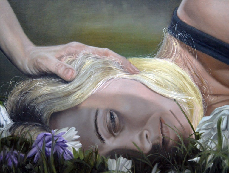 Kelli Vance - Let Me Wake in Golden Light, 2016 oil on canvas ...