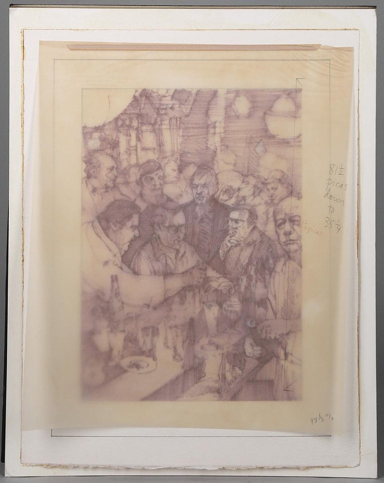 Steven Stroud - Good as Gold Bar Scene For Sale at 1stDibs