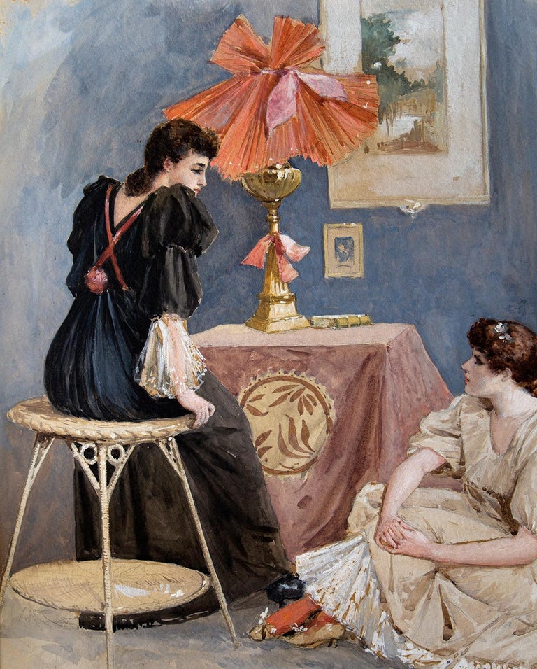 Archie Gunn - How Those Girls Love One Another at 1stDibs