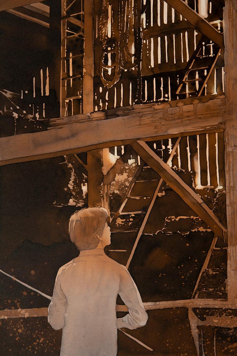 Bob Dacey - Pigeon Feathers at 1stDibs